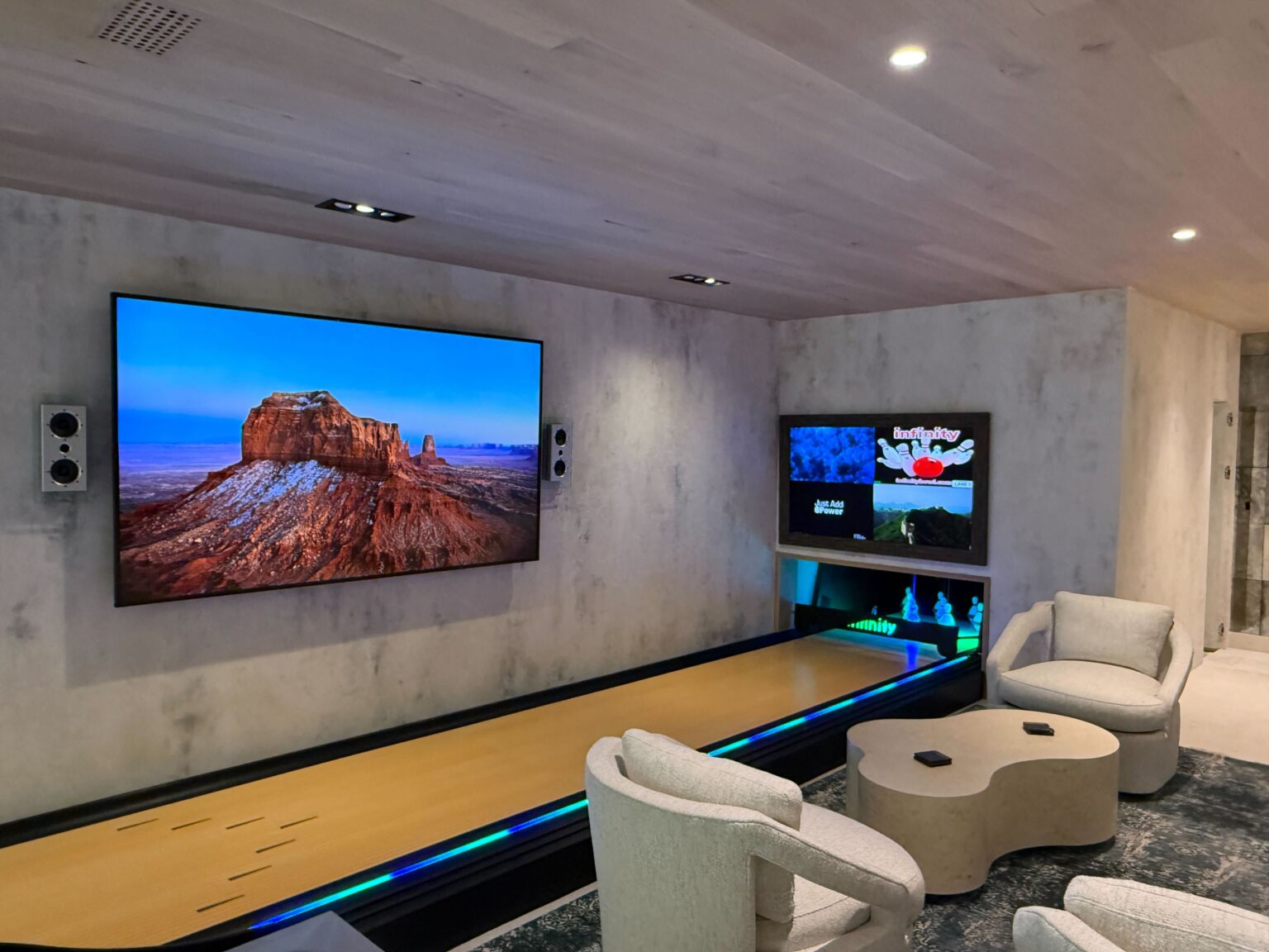 Custom Game Room Installation in 30a